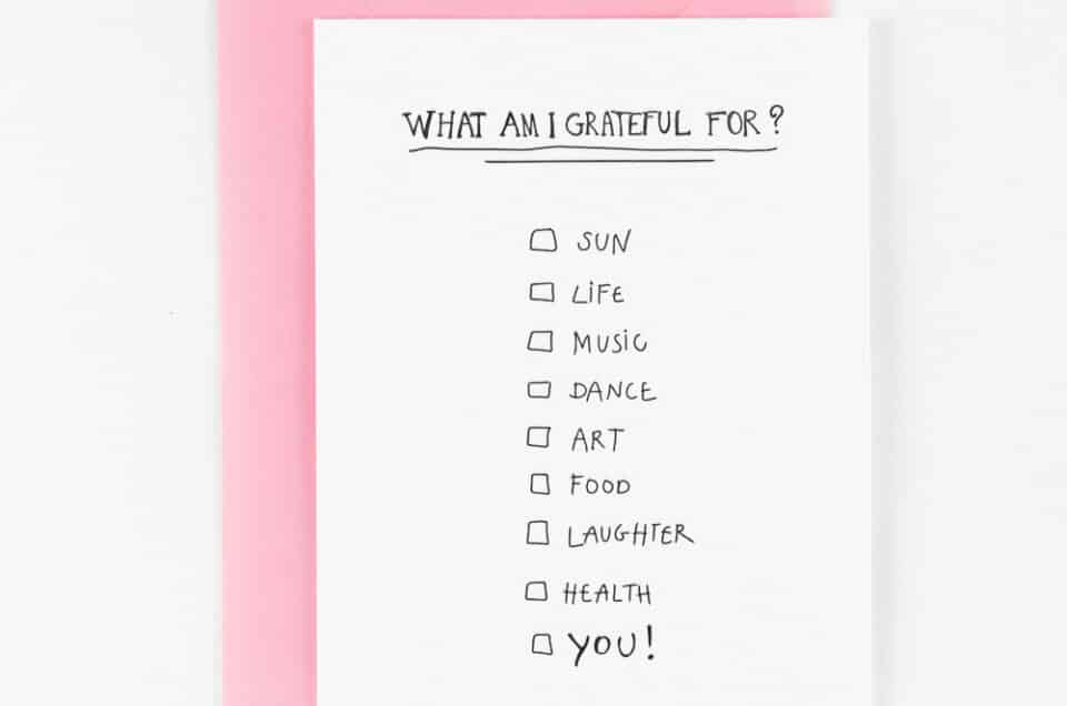 C18 ‘what am I grateful for?’ x6* – Studio Flash